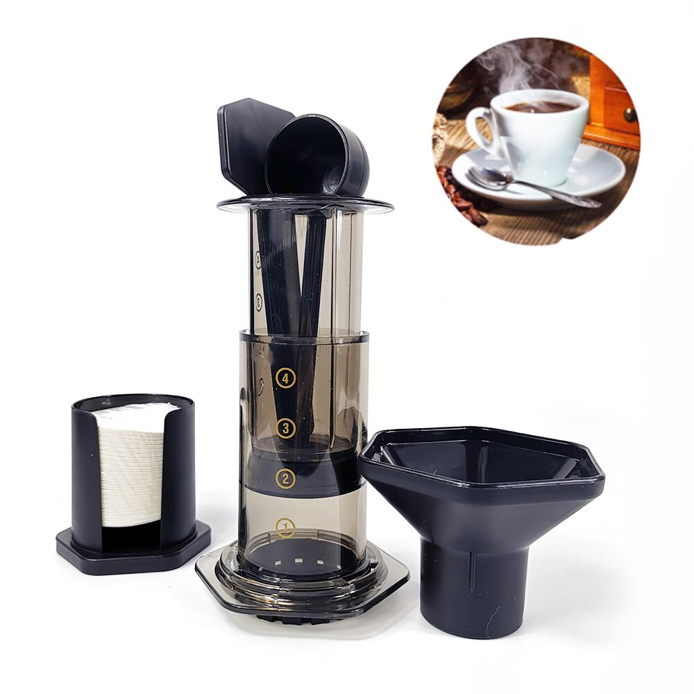 350ml Filter Glass Espresso Coffee Maker Portable ... – Grandado