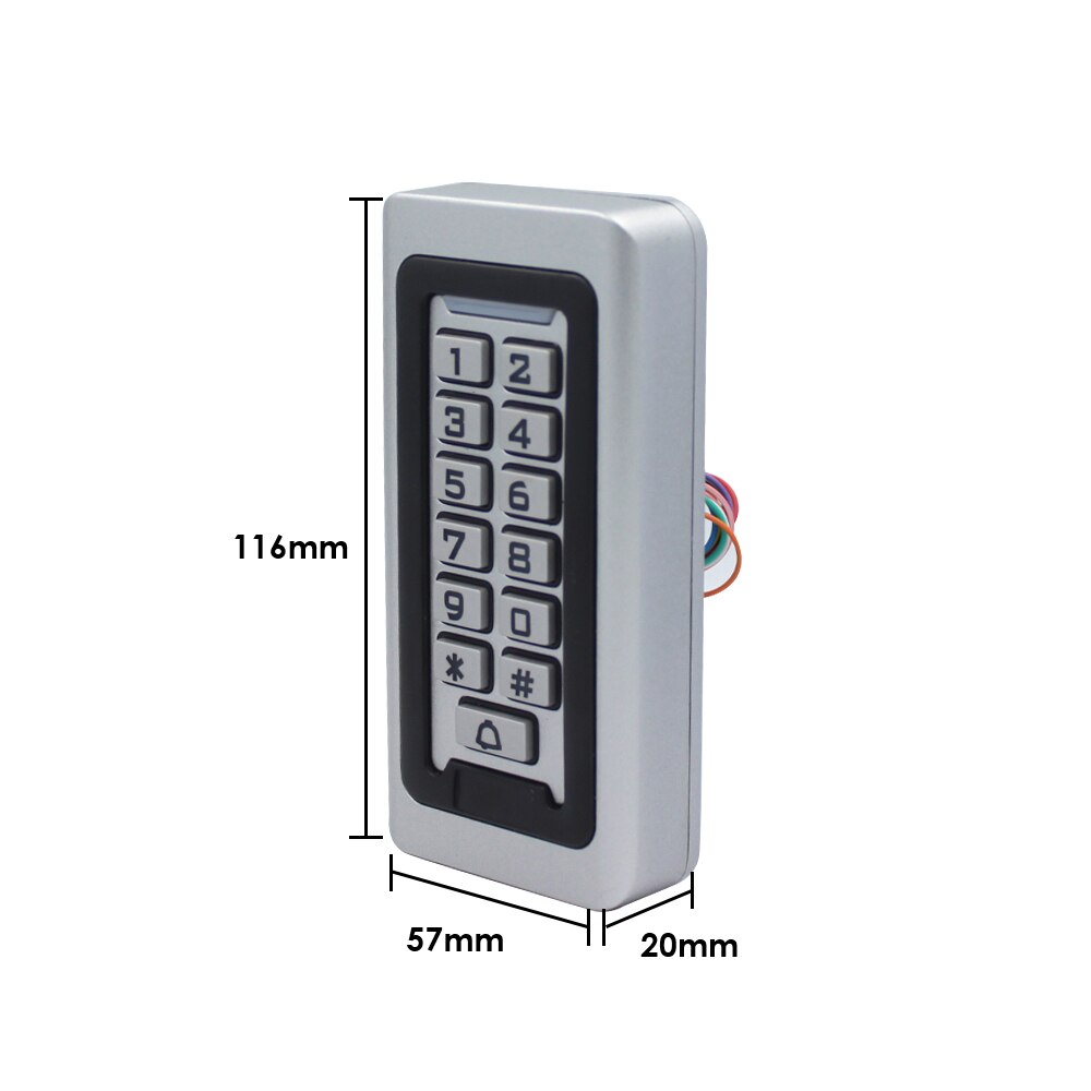 2000 Gebruiker Backlight Rfid Deur Toegangscontrol... – Grandado 2000 Gebruiker Backlight Rfid Deur Toegangscontrol... – Grandado