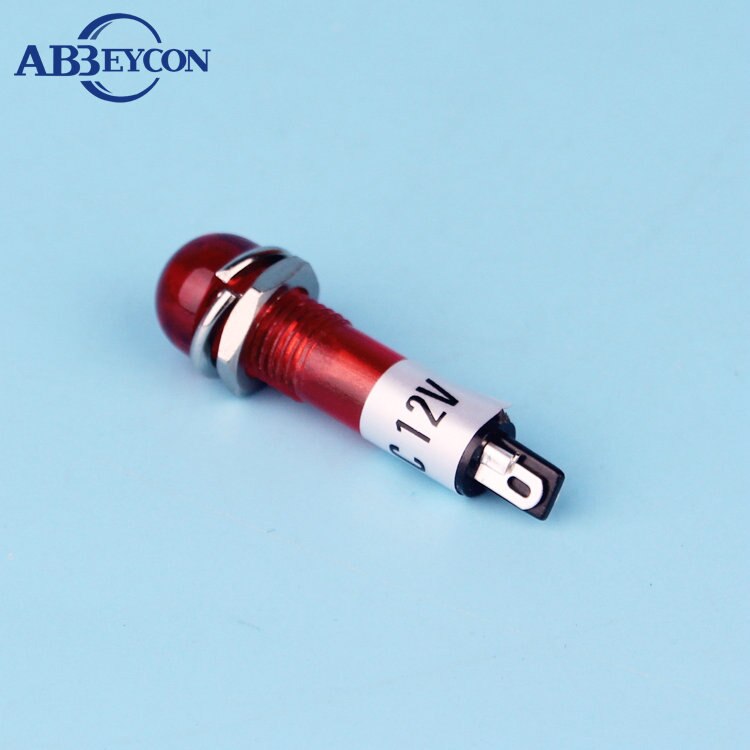 Mounting diameter 10mm orange pilot light 24v pilo... – Grandado