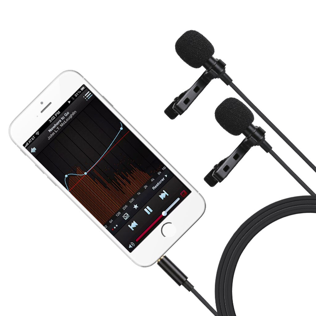 Pro Tie Clip Mic Lapel Condenser Microphone For Li... – Vicedeal