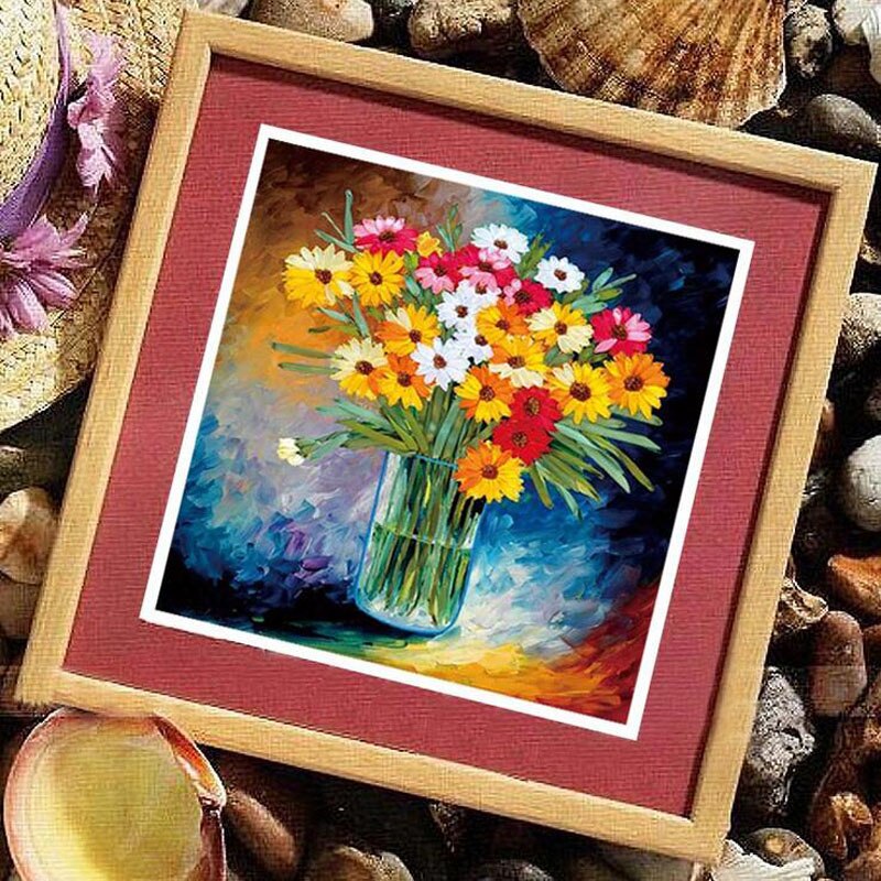 Sewing Art Crafts 3D DIY Ribbon Embroidery Cross S... – Grandado