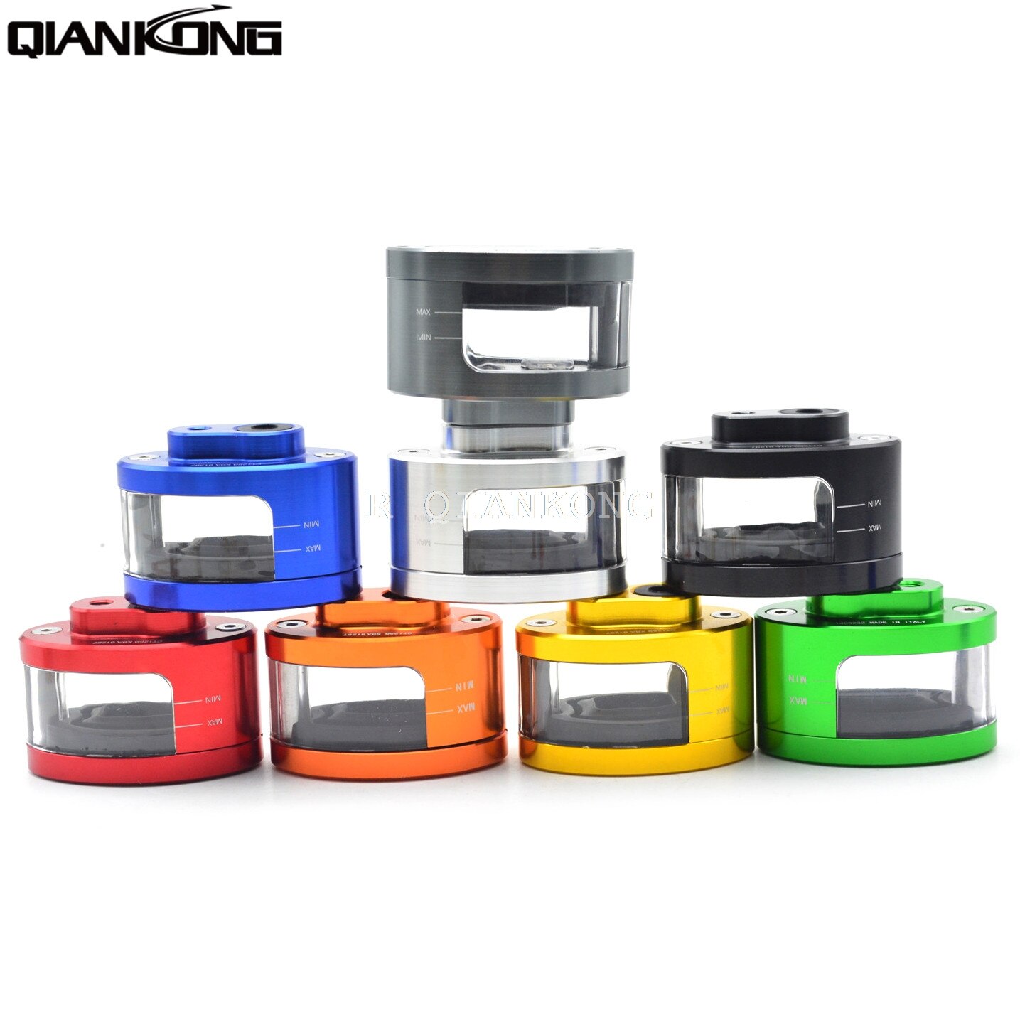 R QIANKONG CNC Cilinder Fluid Reservoir Tank Olie ... – Grandado
