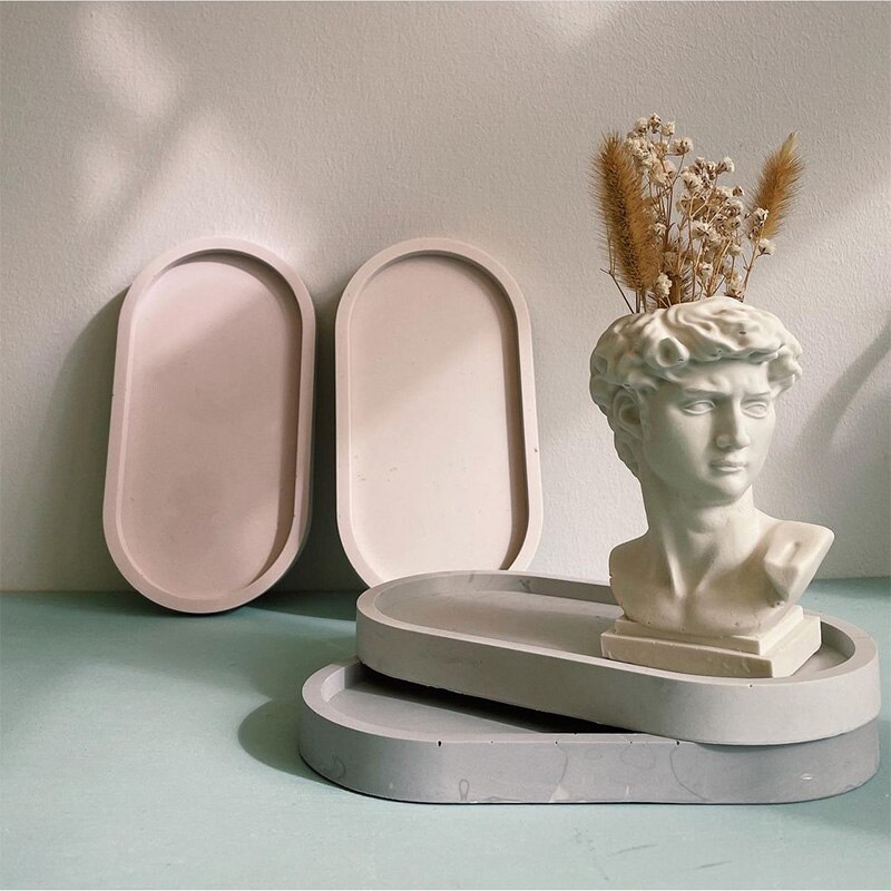 Nordic Style David Vase Mold Concrete Dried Flower... – Vicedeal