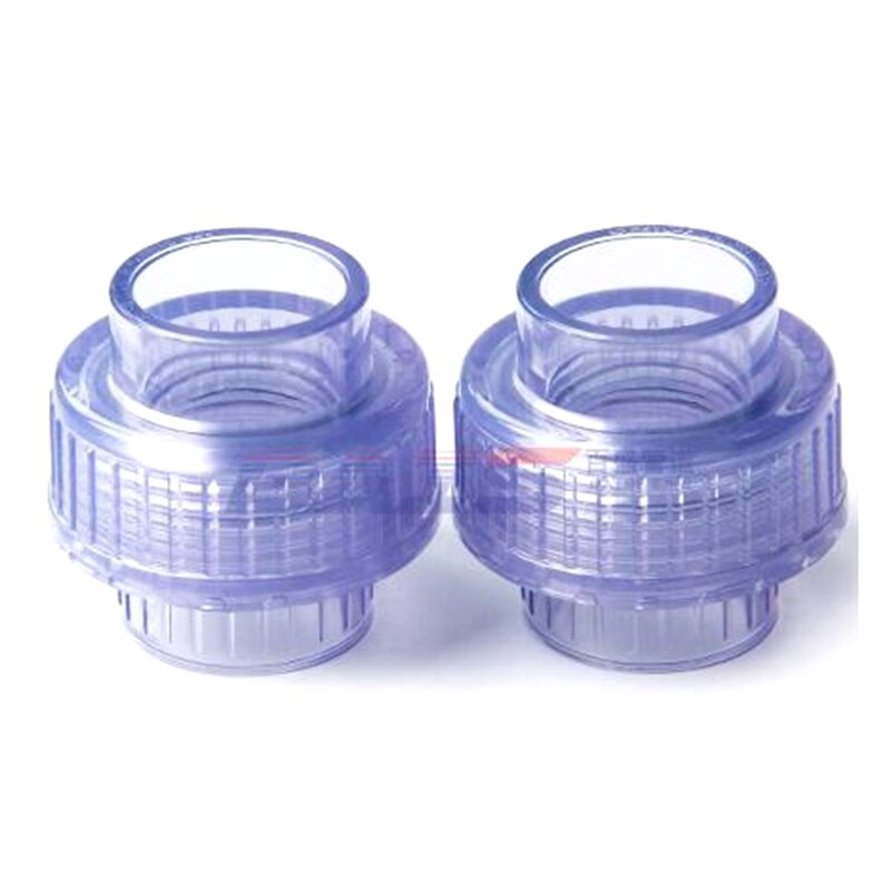 1pc PVC Transparent Straight Union Connector Inner... – Vicedeal
