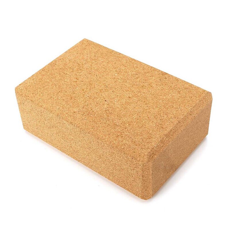 ! Yoga Blocks High Density Cork Yoga Block Fitness... – Vicedeal