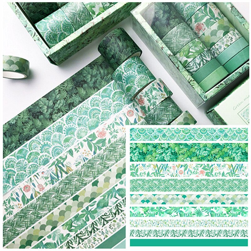 12pcs/set combination journal tape series washi ta... – Vicedeal