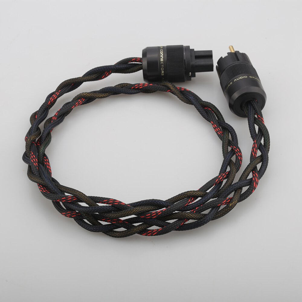 P103 Audiocrast Schuko Mains Power Cord Cable HIFI... – Grandado