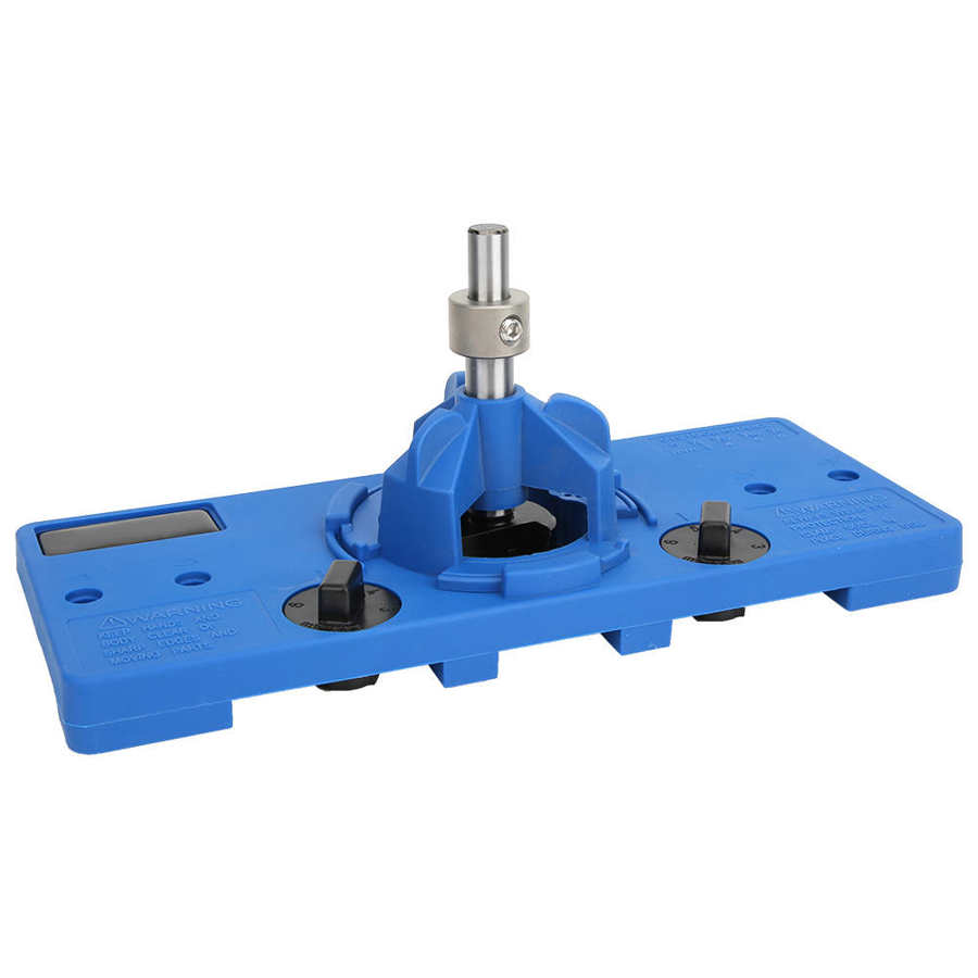 Hinge Boring Jig Drill Guide Set 35MM Hole Puncher... – Grandado