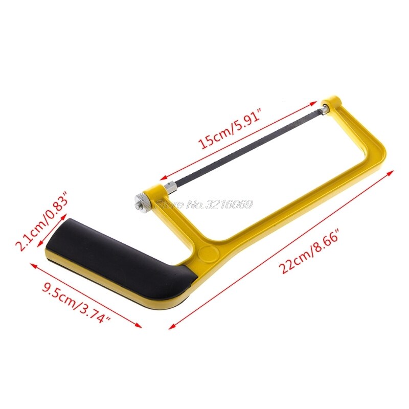 6 Inch Adjustable Hacksaw Saw with Aluminum Alloy ... – Grandado