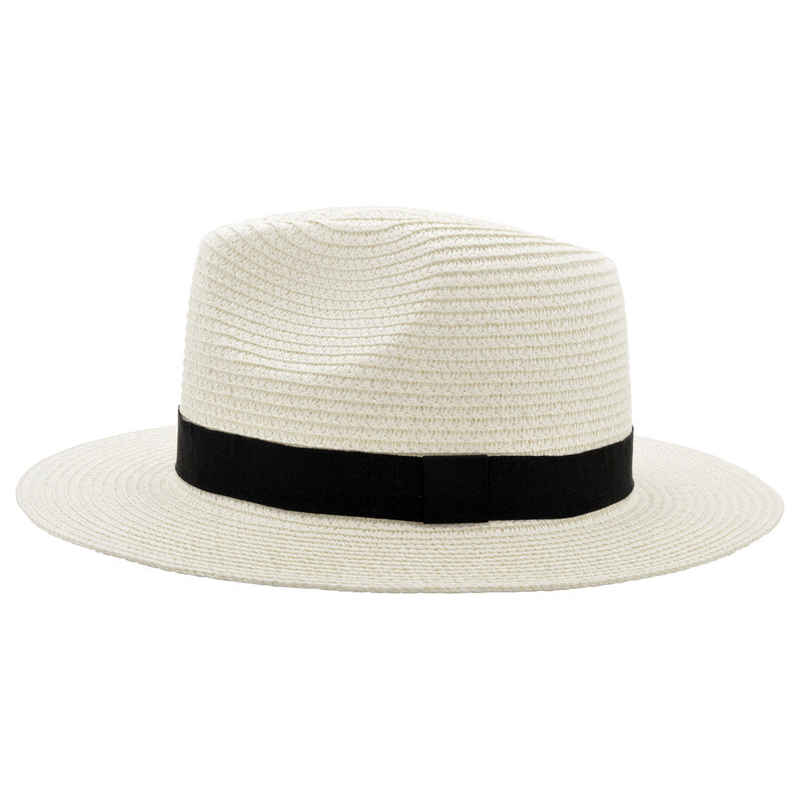 Brede Rand Zomer Fedora Jazz Cap Straw Panama Hoed... – LovingPrices