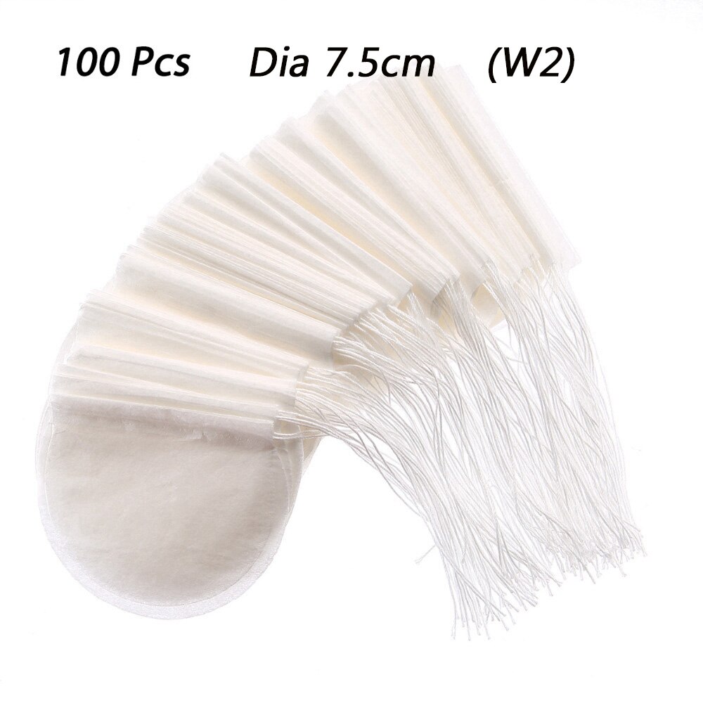 Round Tea Bags 100 Pcs/Lot Nature Filter Paper Tea... – Grandado