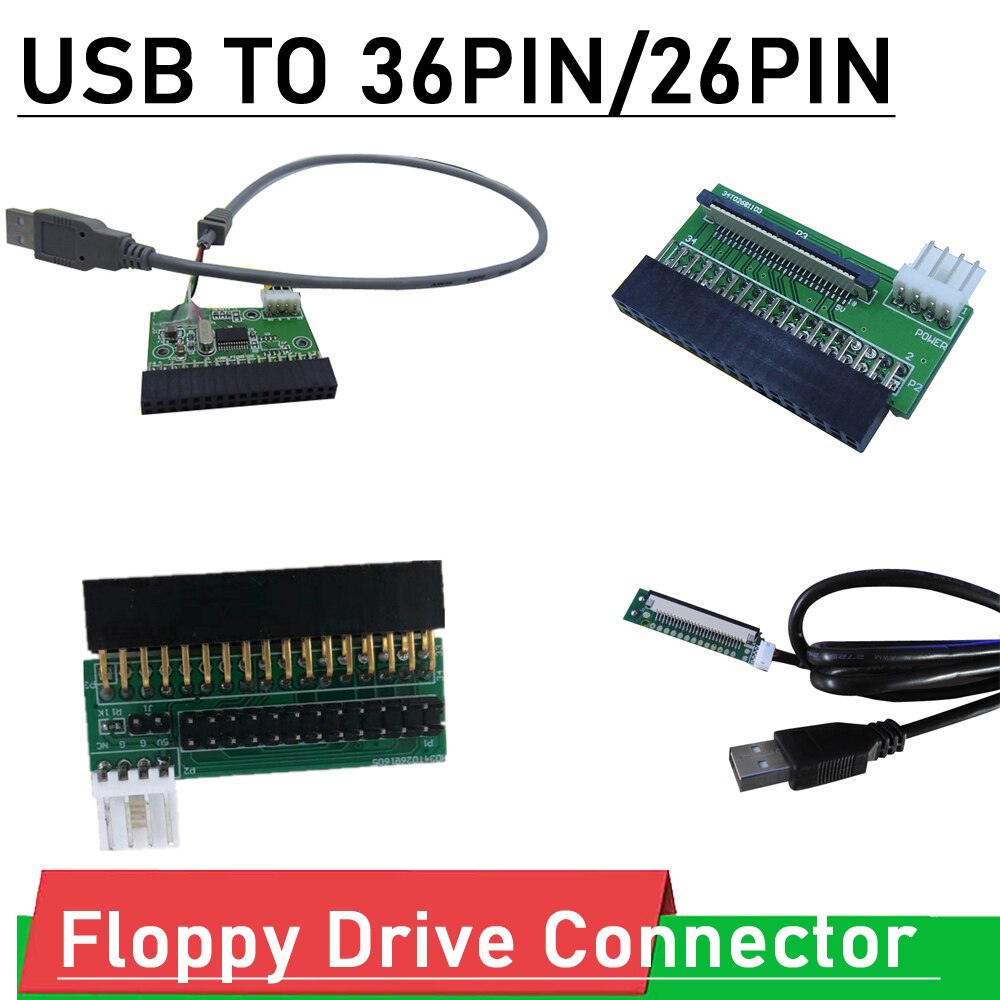 USB TO 34Pin 26pin 1.44MB 3.5" Floppy Drive C... – Grandado