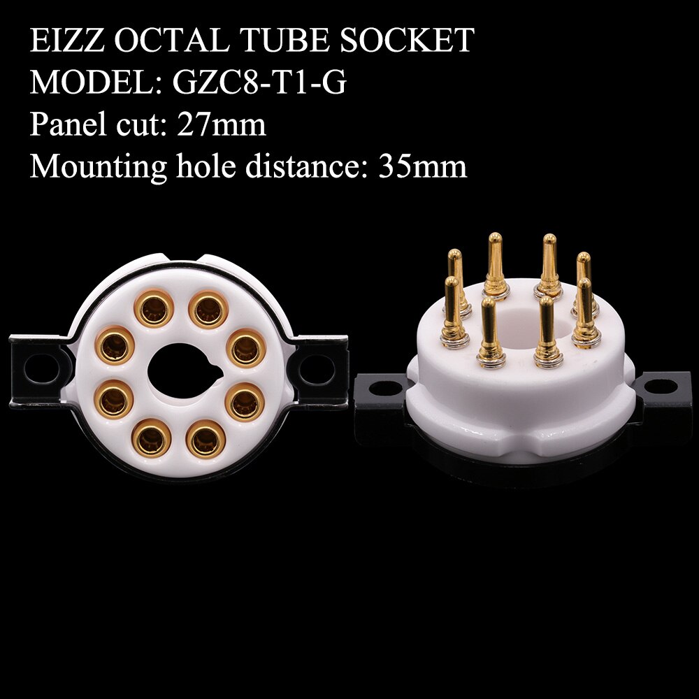 EIZZ High End Keramische 8pin Octaal Vacuüm Buis S... – Grandado