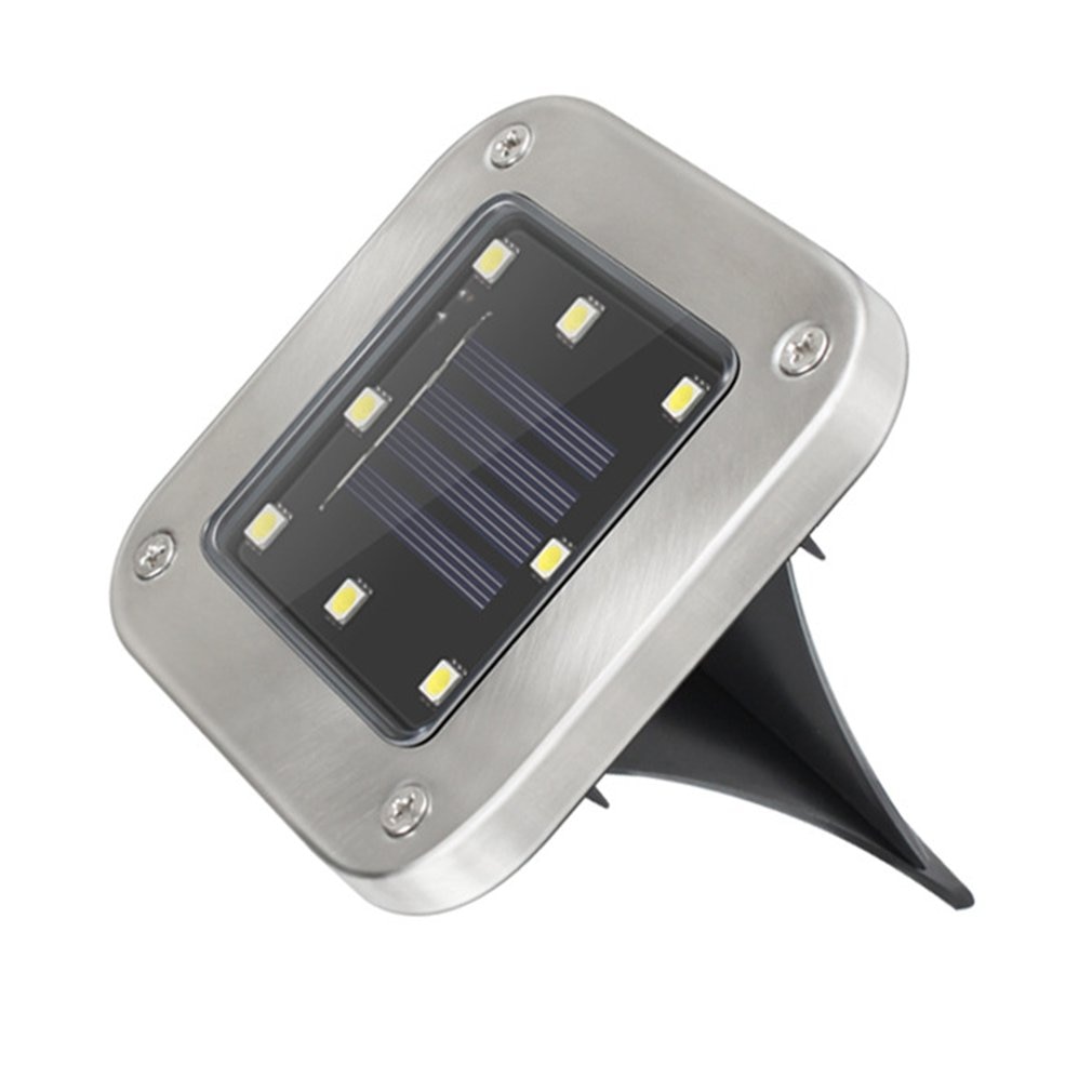 Led Vierkante Solar Ground Light Outdoor Garden Pa... – Grandado