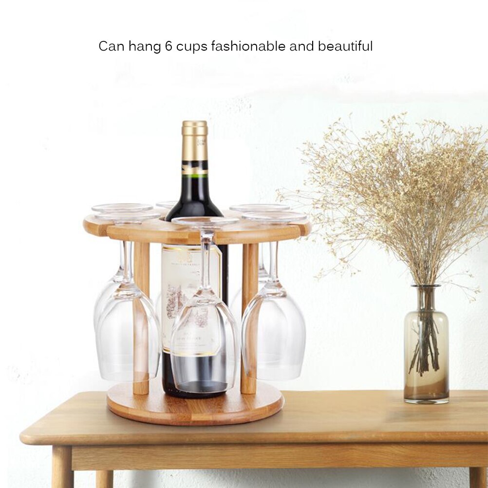 1 Set Wine Glass Drying Rack and Bottle Holder Tab... – Grandado