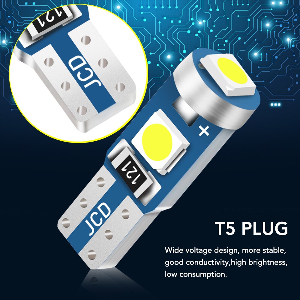 T5 Led Lamp Auto Interieur Dashboard Verlichting V... – Vicedeal