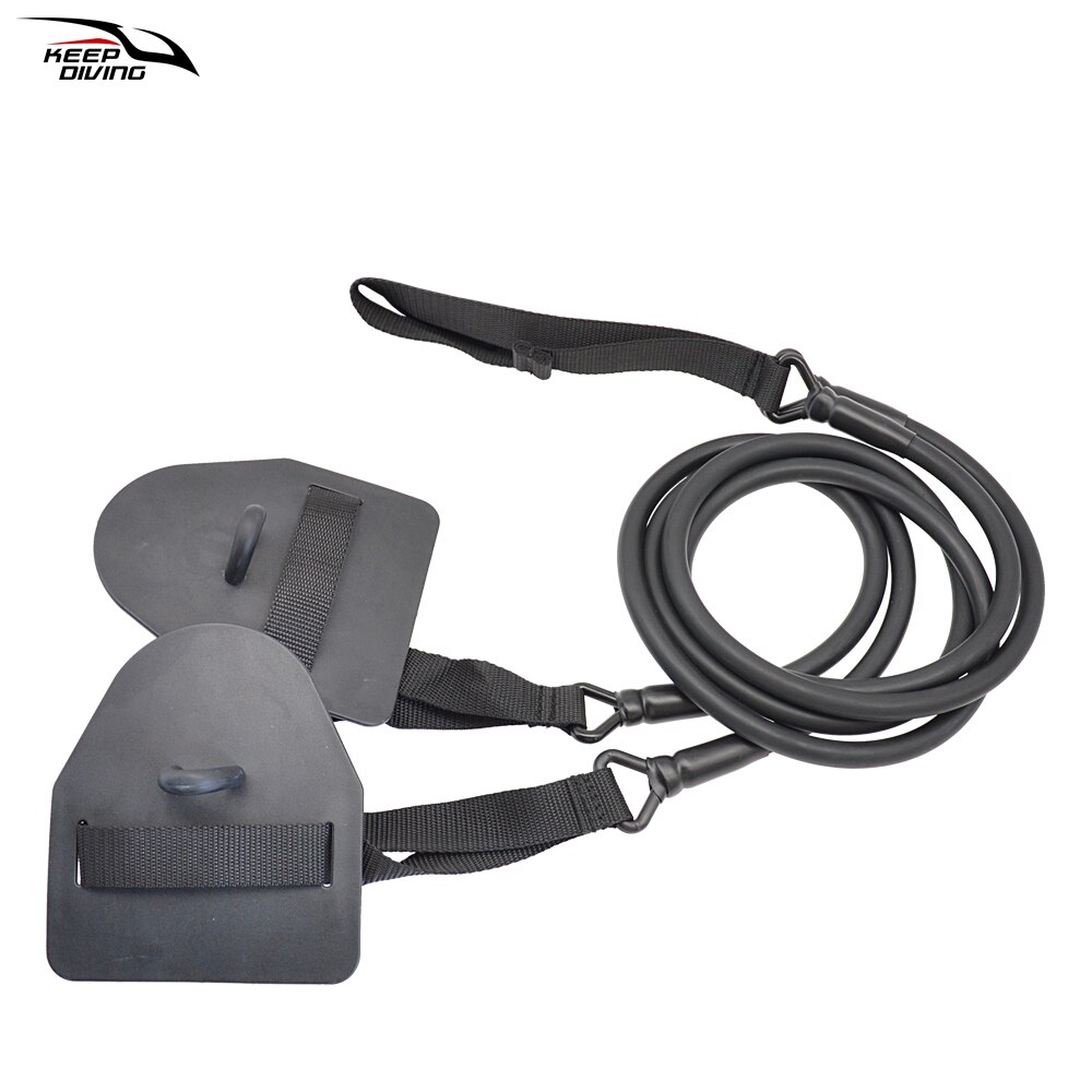 Natural Latex Swimming Training Exerciser Hand Web... – Vicedeal