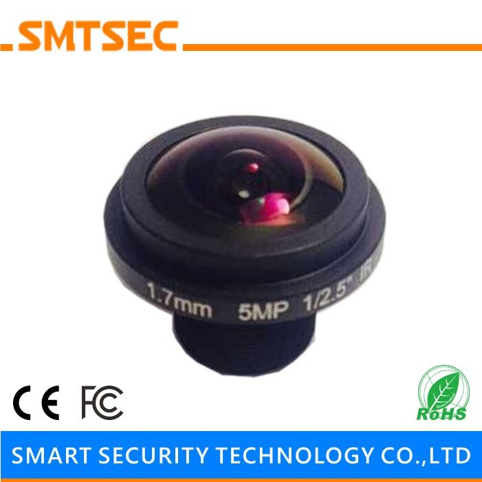 1.7 mm Fisheye Lens185 Degree IR 1/2.5" 5mp M12 fo... – Grandado