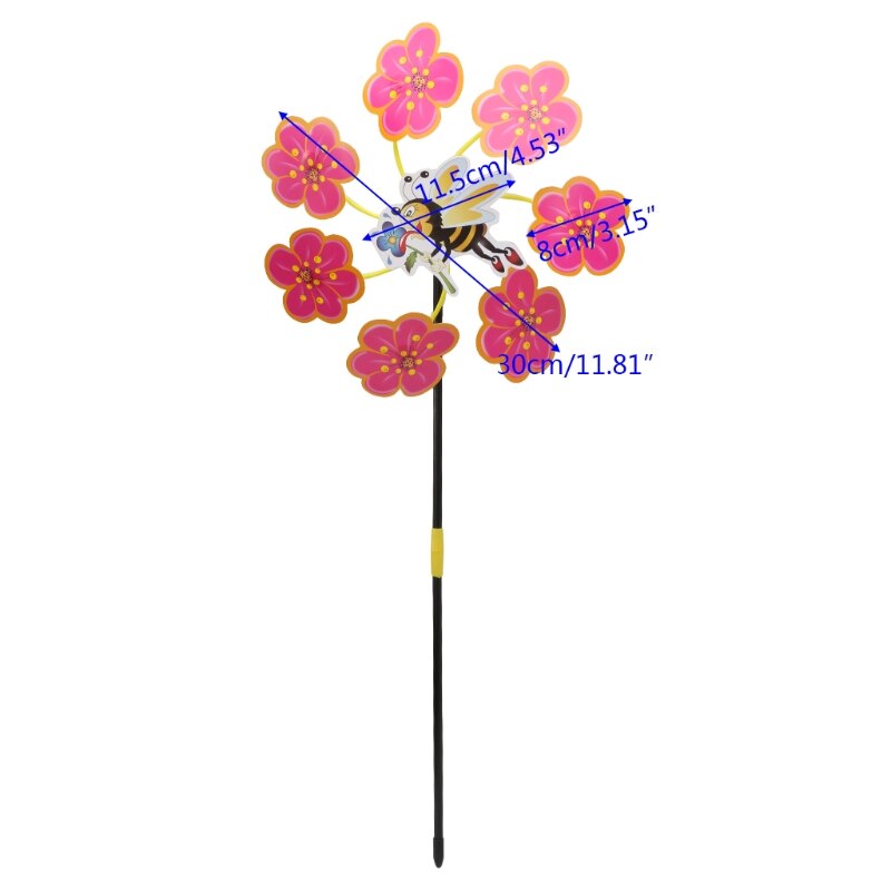 3D Cute Animal Insect Bird Windmill Wind Spinner W... – Grandado