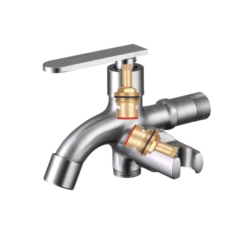 Wall Mounted Outdoor Garden Mop Pool Faucet Stainl... – Grandado