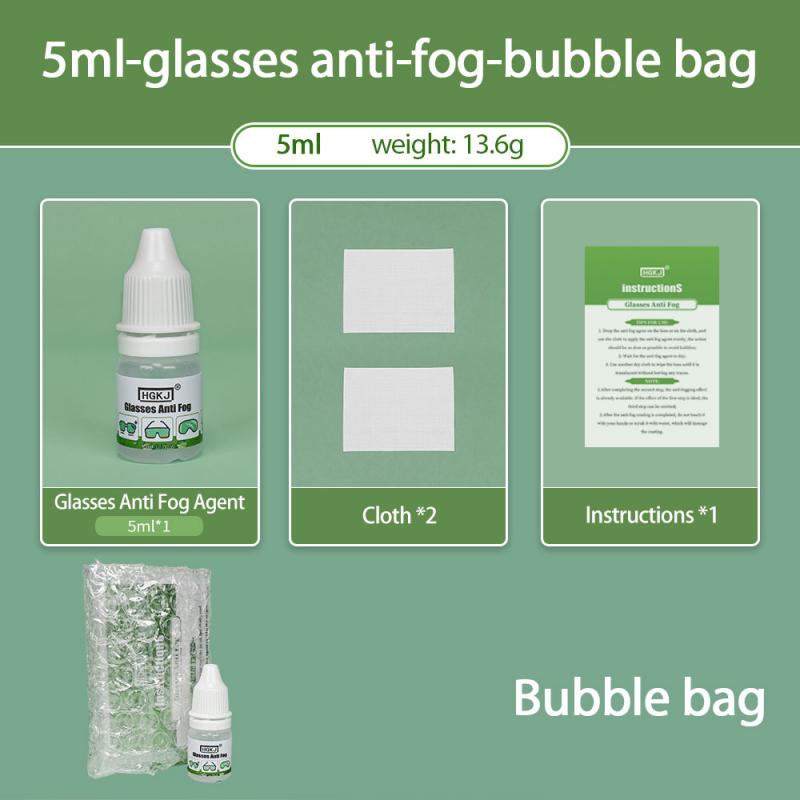 5/10/20/50ml HGKJ Anti-fog Glasses Cleaner Multifu... – Grandado