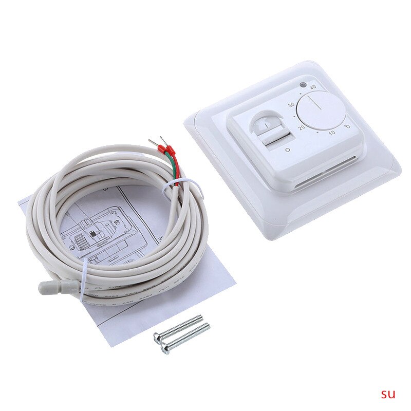 Electric Floor Heating Manual Room Thermostat Warm... – Grandado