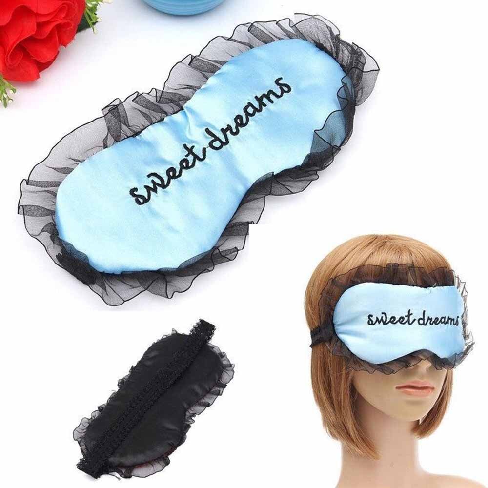1Pcs Sleeping Eye Mask Travel Soft Silk Filled Sle... – Grandado