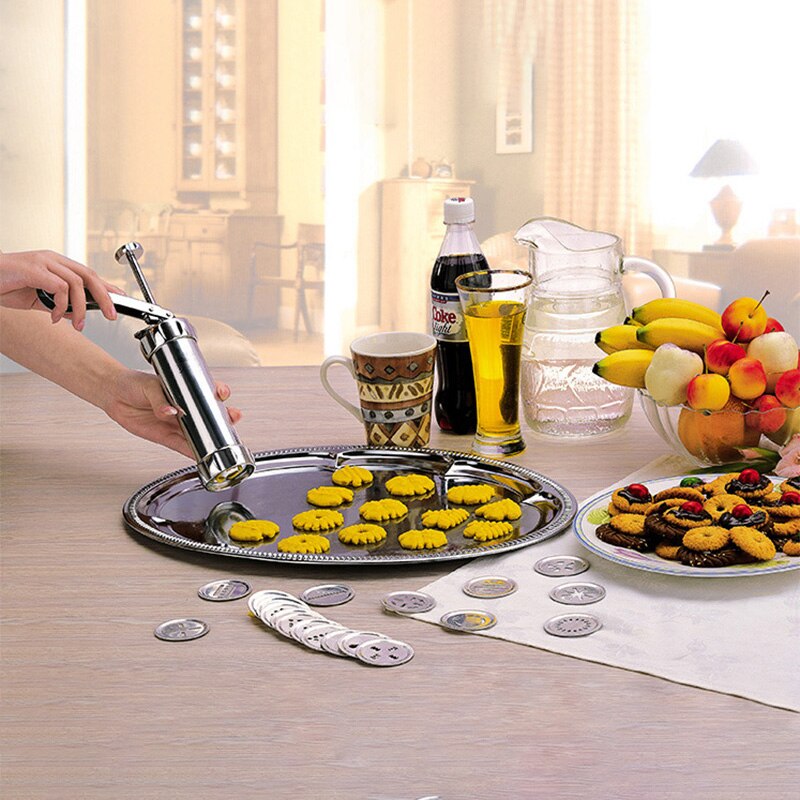 Cookie Press Kit Cookie Biscuit Machine Making Cak... – Grandado