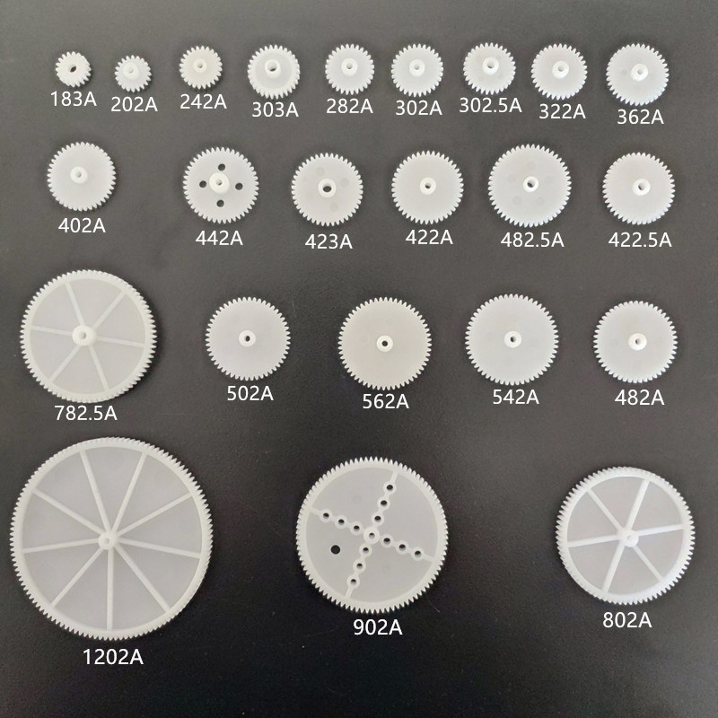 23kinds M0.5 Plastic Single Layer Gears ABS Motor ... – Grandado