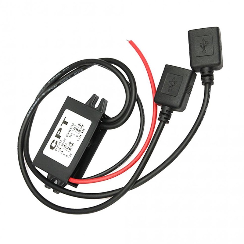 Universal USB Port 12V to 5V Reduction Voltage 3A ... – Vicedeal