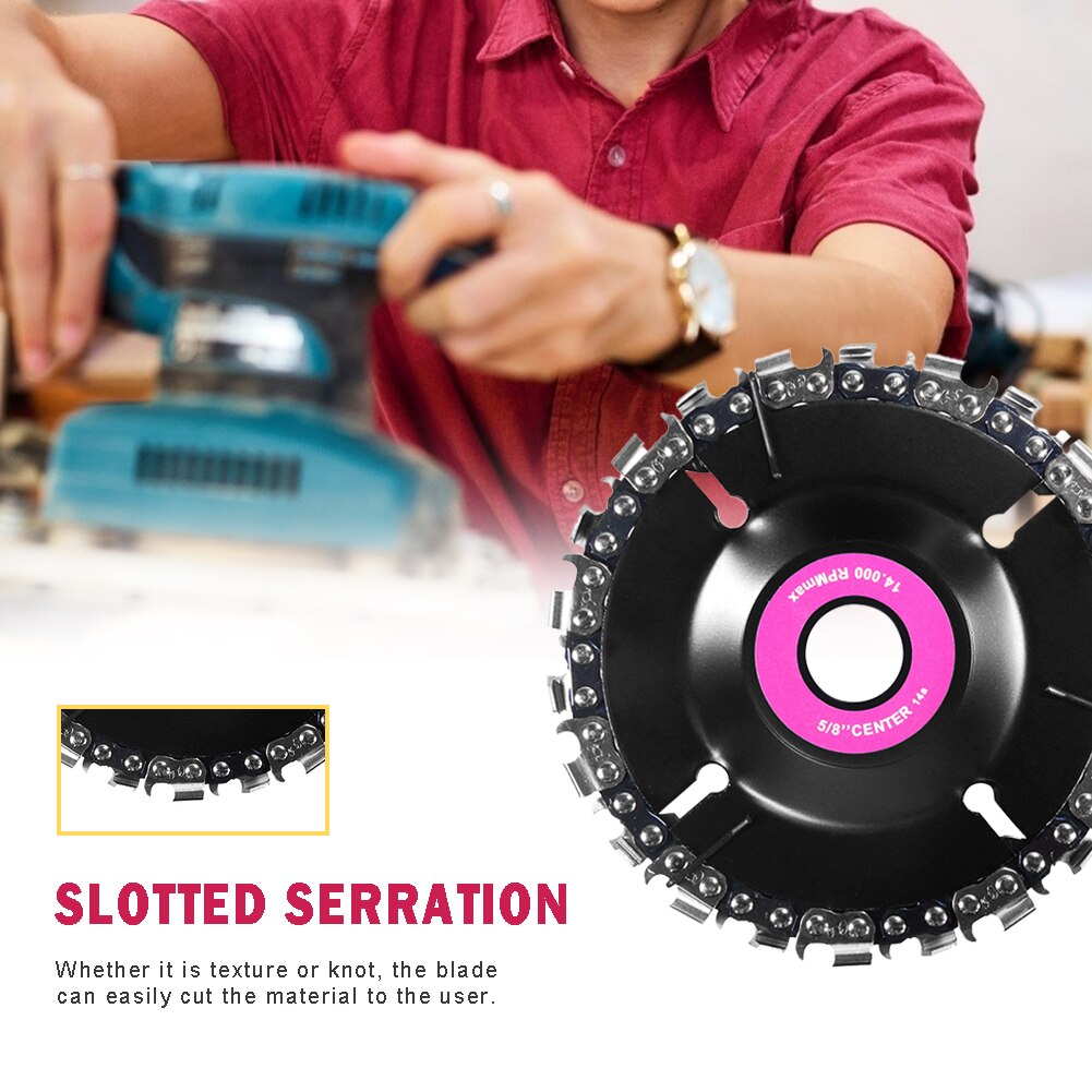 4 Inch 22 Tooth Chain Disc Chainsaw Wheel for Angl... – Grandado