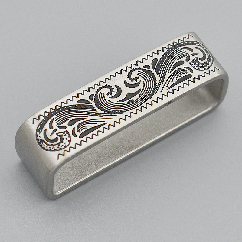 40mm Vintage Pattern Printed Belt Buckle Solid Met... – Grandado