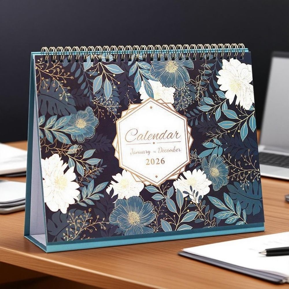 Creatieve desktopkalender 2026 dik papier draagbar... – Vicedeal