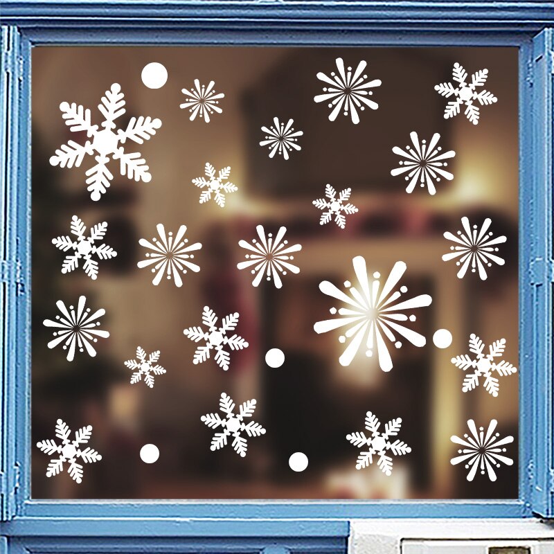 1pcs Christmas Snowflake Window Sticker Kids Room ... – Vicedeal