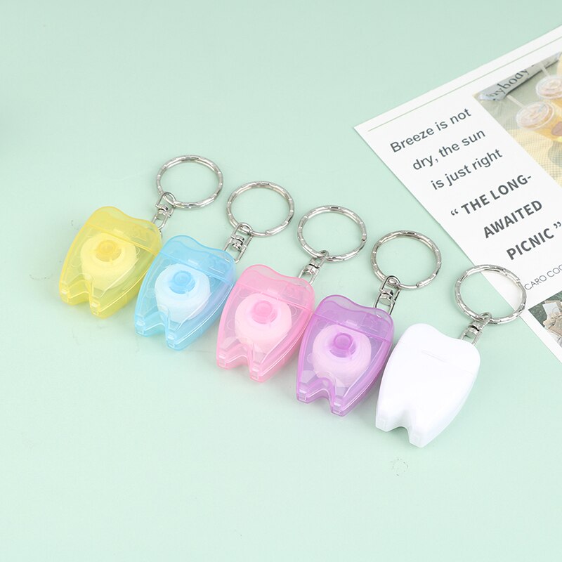 1pc Dental Portable Dental Floss Keychain Clinic F... – Grandado