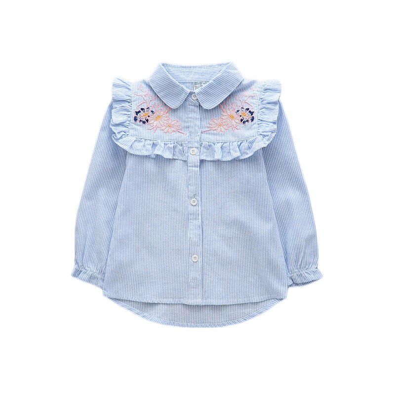 2-6 Y Child Blouses for Girls Embroidery Shirts Ba... – Grandado