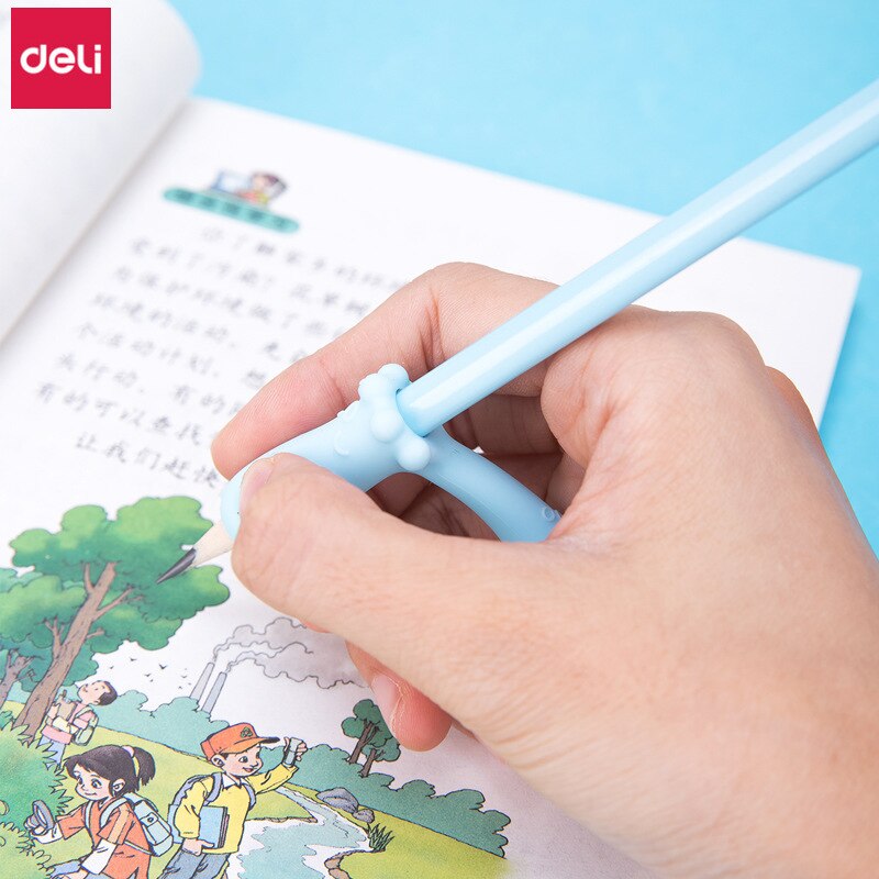 Deli fingers pen grip 10 sets cute silicone pen gr... – Vicedeal