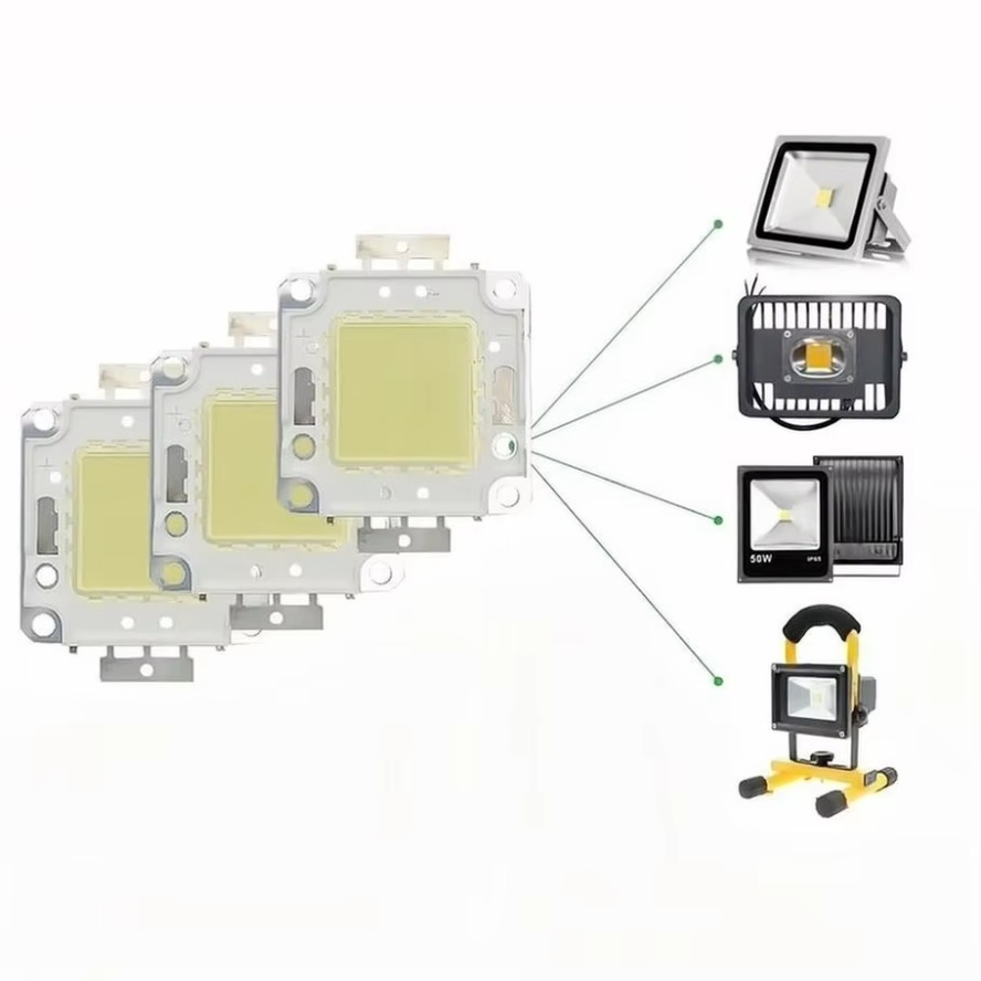 3PCS/lot LED Beads Light DC12V 24V 36V Matrix COB ... – Grandado