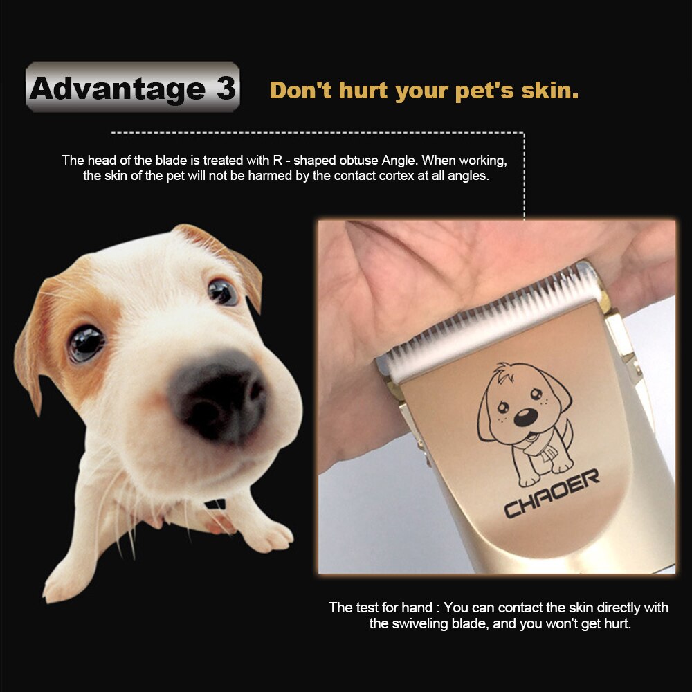 Dog Grooming Clippers Rechargeable Cordless Dog Cl... – Grandado