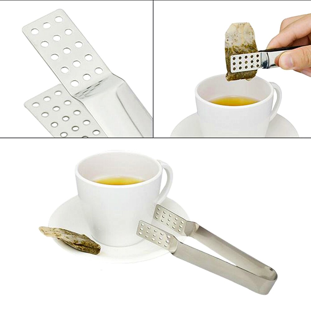 Stainless Steel Tea Bag Tea Clip Sugar Clamp House... – Grandado