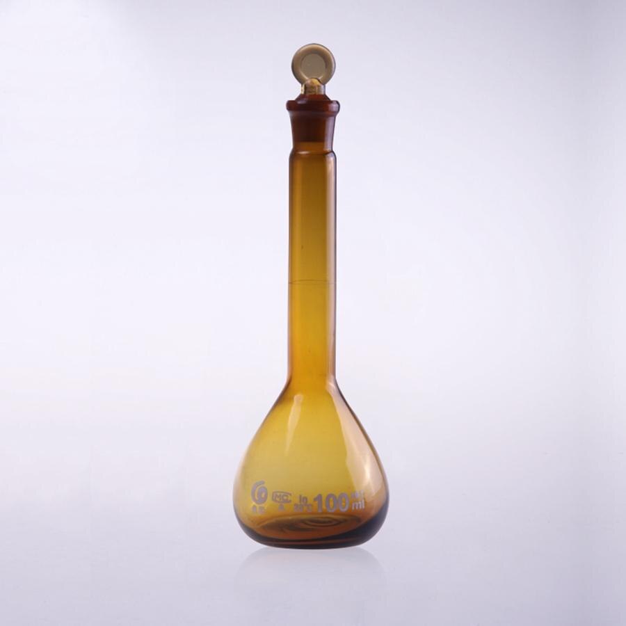 100ml Graduated Labrotary Brown Glass Liquid Volum... – Grandado