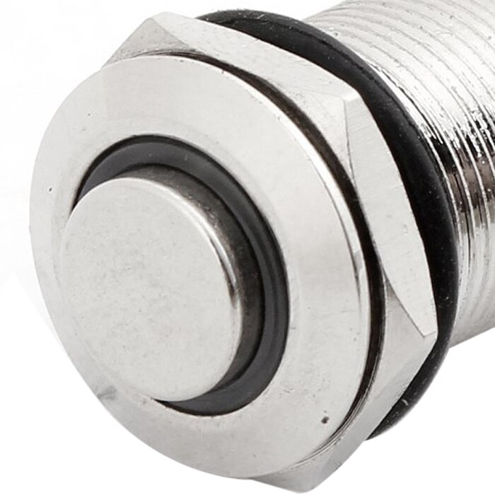 DC 5V Blue LED Pilot Light Momentary Action Pushbu... – Grandado