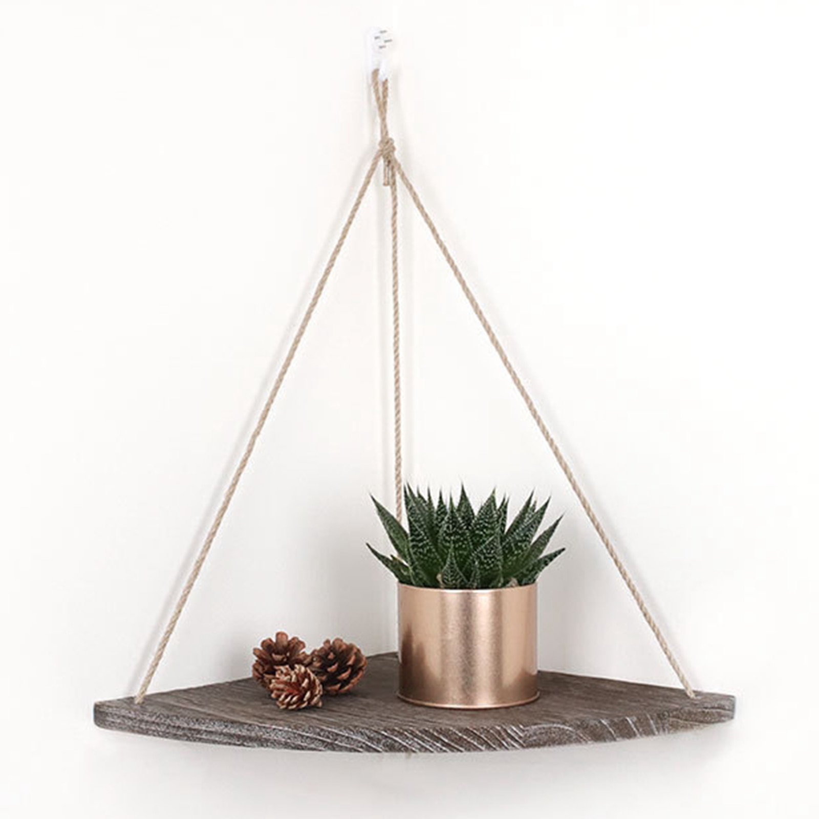 WALL ING FLOATING CORNER SHELVES W/ HOOK INDOOR LI... – Grandado