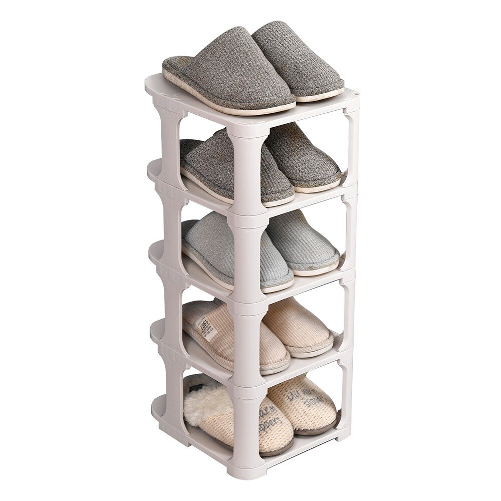 DIY Assembly 5 Layers Stackable Shoe Organizer Sho... – Grandado