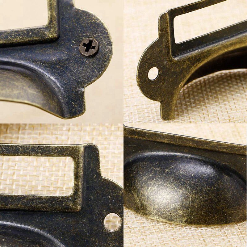 JFBL 20PCS File Name Card File Cabinet Handles Lab... – Vicedeal