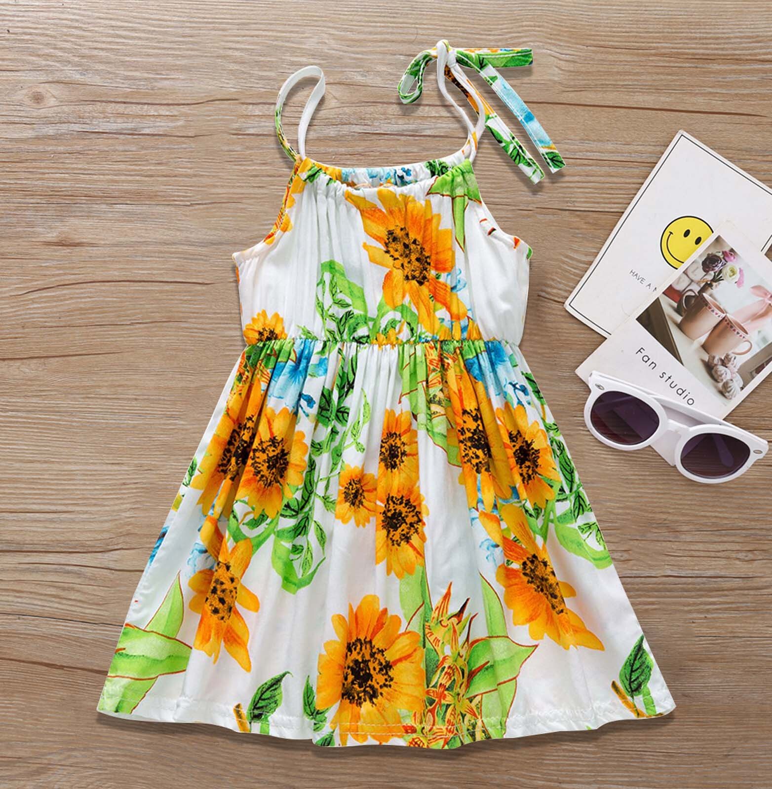 #56 Mouwloze Peuter Kids Baby Meisje Zomer Zee Str... – Vicedeal