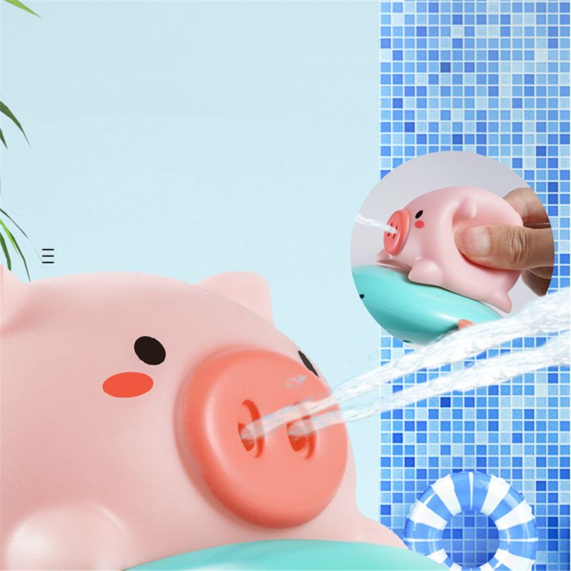Varkens Op Vis Neus Sprays Water Bad Speelgoed Zwe... – Vicedeal
