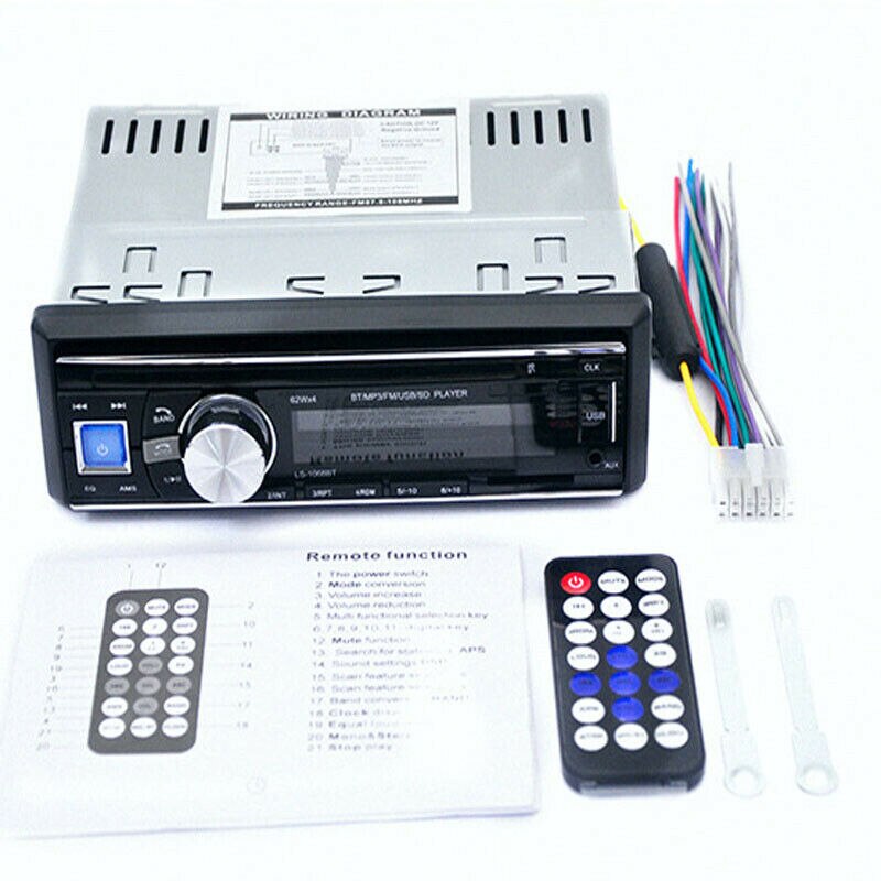 12V Auto MP3 Player Bluetooth Stereo FM Radio Play... – Vicedeal