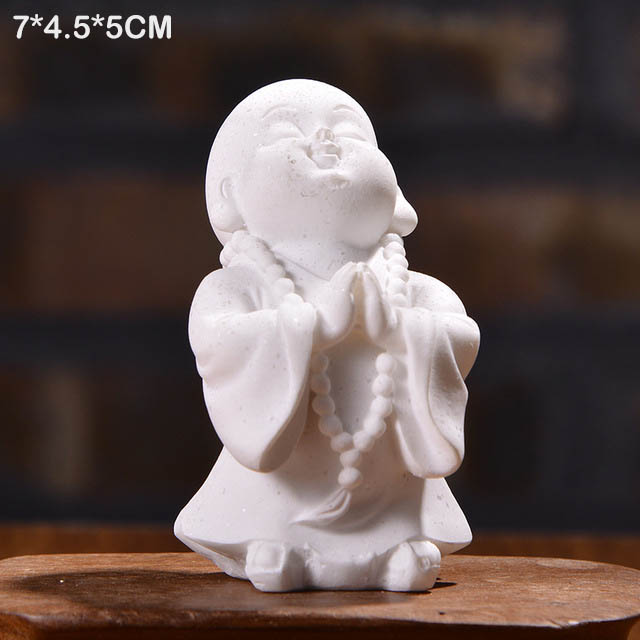 Mini Monk Crafts Home Decoration Buddha Miniature ... – Vicedeal