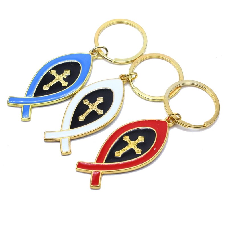 Dubbelzijdig Kruis Jezus Christus Sleutel Gesp Ker... – Grandado